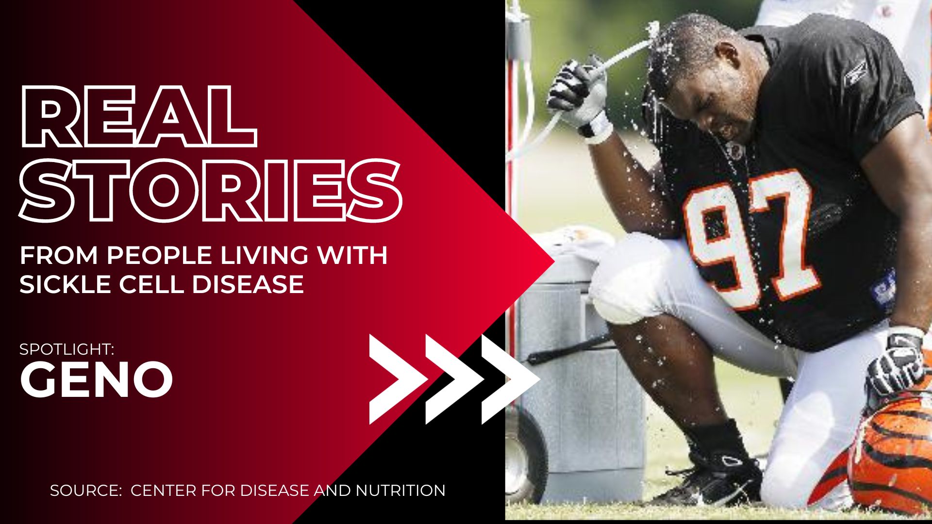 Real Stories from People Living with Sickle Cell Disease: Geno Atkins ...